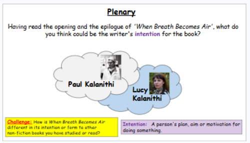 AQA GCSE Language Paper 2 Question 3: When Breath Becomes Air ...