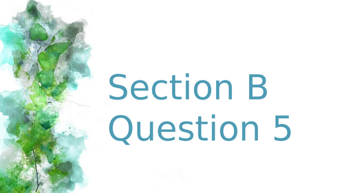 AQA English Language Paper 1 & 2 Question 5 Lessons | Teaching Resources