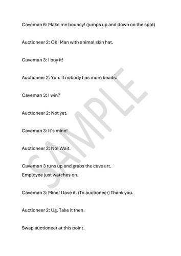 KS2 Stone Age History Assembly Script with Song | Teaching Resources