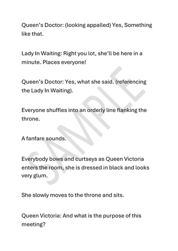 KS2 Victorian History Assembly Script with Song | Teaching Resources