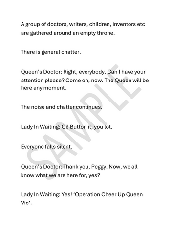 KS2 Victorian History Assembly Script with Song | Teaching Resources