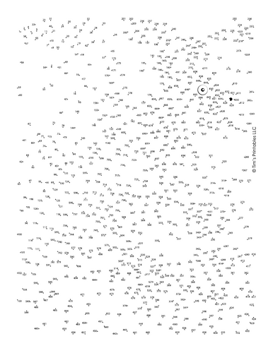 Parrot Extreme Difficulty Dot-to-Dot / Connect the Dots PDF | Teaching ...