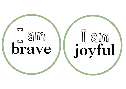 Affirmation Station Display – Positive Self-Talk Resource for EYFS ...