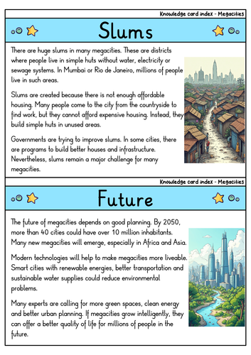 Megacities | Geography | Urban Growth & Global Challenges | Teaching ...
