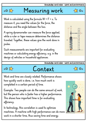 Work and Power | Physics | Energy Transfer & Mechanical Performance ...