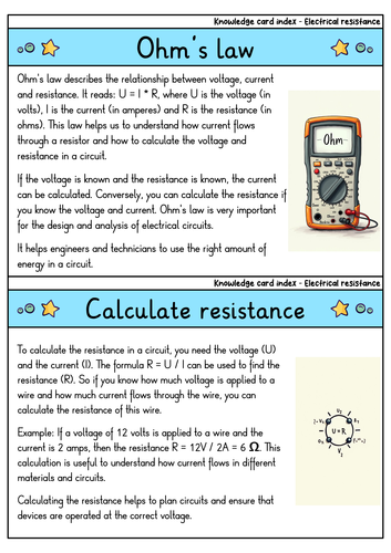 Electrical Resistance | Physics | Current, Voltage & Ohm’s Law ...