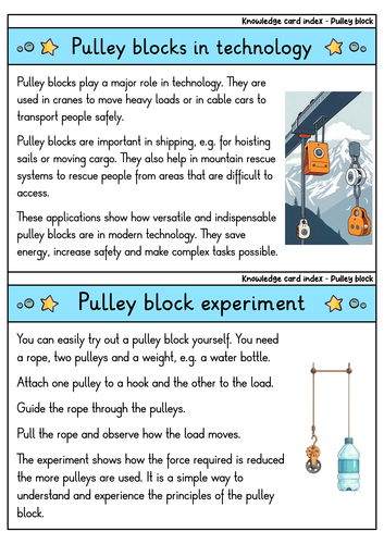 Pulley | Physics | Force Redirection & Mechanical Advantage | Teaching ...