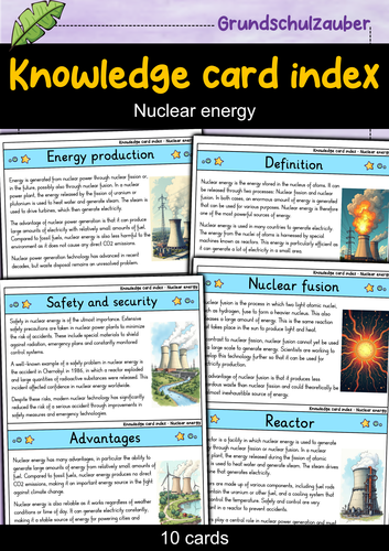 Nuclear Energy | Physics | Atomic Nuclei & Power Generation | Teaching ...