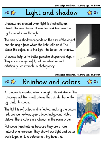 Lamps, Light and Color | Physics | Illumination, Waves & Perception ...