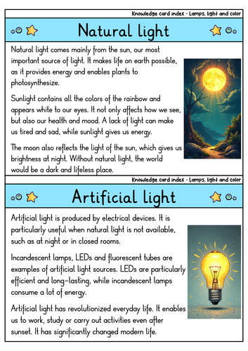 Lamps, Light and Color | Physics | Illumination, Waves & Perception ...