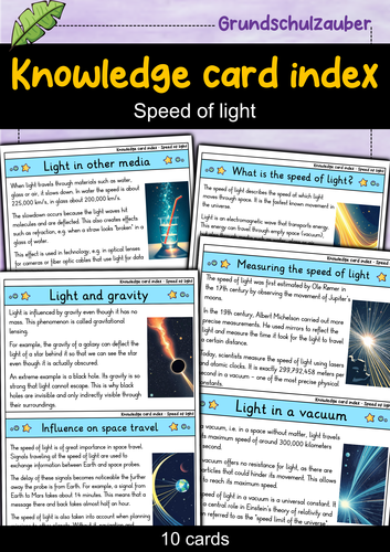 Speed of Light | Physics | Constant Motion & Universal Limit | Teaching ...