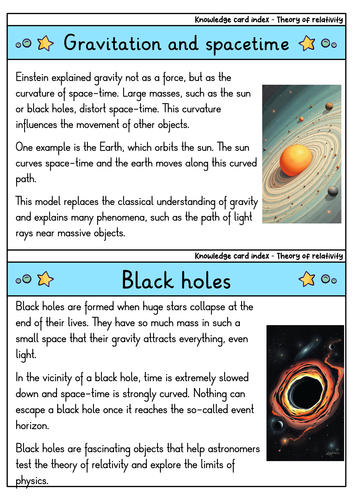 Theory of Relativity | Physics | Space, Time & Gravity | Teaching Resources