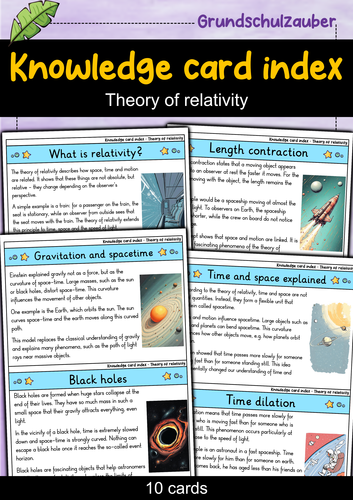 Theory of Relativity | Physics | Space, Time & Gravity | Teaching Resources
