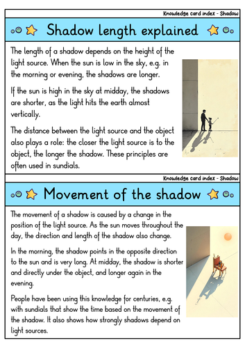 Shadows | Physics | Light Obstruction & Optical Effects | Teaching ...