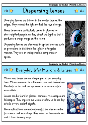 Mirrors and Lenses | Physics | Reflection, Refraction & Image Formation ...