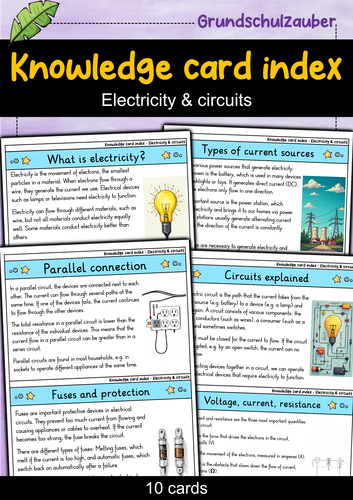 Electricity and Circuits | Physics | Charge Flow & Circuit Components ...