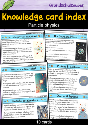 Particle Physics | Physics | Fundamental Particles & Forces of Nature ...