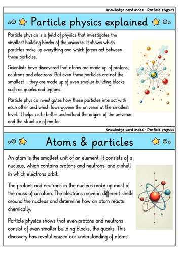 Particle Physics | Physics | Fundamental Particles & Forces of Nature ...