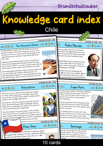 Chile | Geography | Andean Nation & Natural Extremes | Teaching Resources