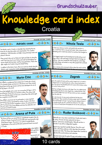 Croatia | Geography | Adriatic Coast & Historic Heritage | Teaching ...