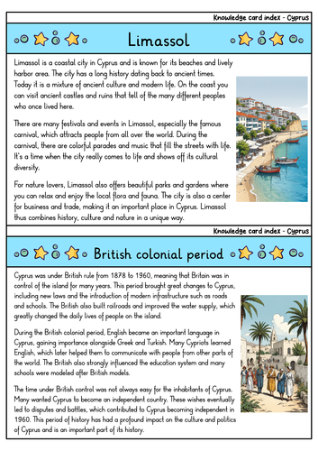 Cyprus | Geography | Island Divided & Mediterranean Legacy | Teaching ...