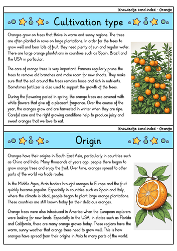 Orange | Biology | Citrus Classic & Immune-Boosting Fruit | Teaching ...