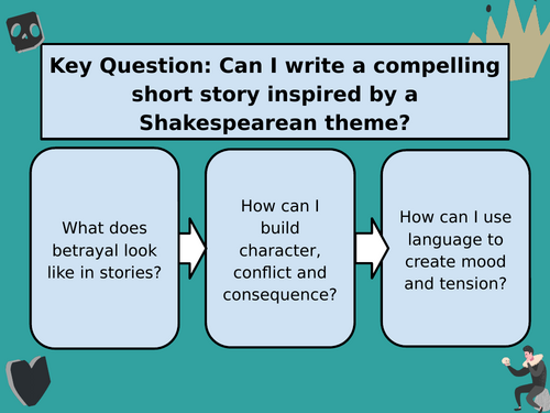 KS3 Shakespeare Year 7: Creative Writing – Betrayal Short Story (Lesson ...