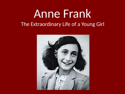 The Diary of Anne Frank Bundle | Teaching Resources