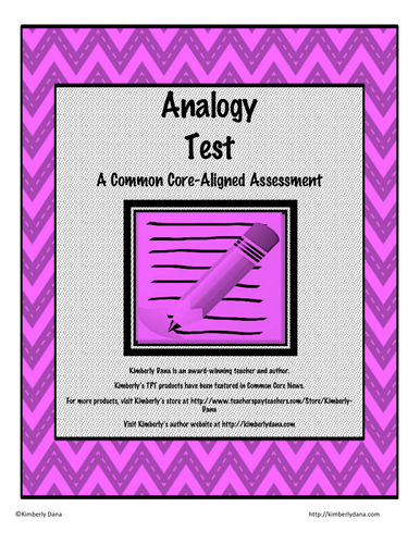 Analogy Bundle | Teaching Resources