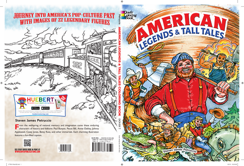 American Legends and Tall Tales Coloring Book | Teaching Resources