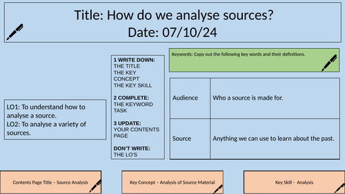 Introduction to History KS3 | Teaching Resources