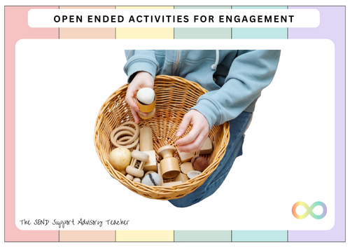 Open Ended Activities for Engagement- Sensory Exploration Curriculum ...