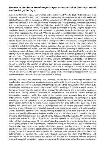 A LEVEL ENGLISH LIT OCR EXEMPLAR | Teaching Resources