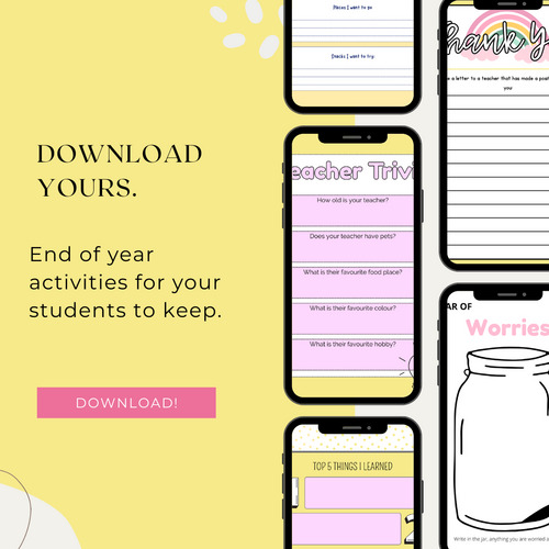 P7 / Year 6 Leavers End-of-Year Activity Pack | 20 Printable Pages ...
