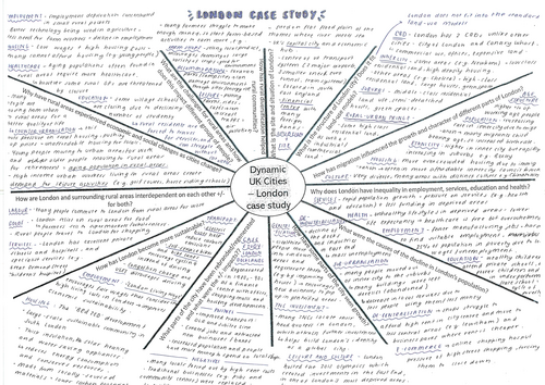 Edexcel B GCSE Geography Paper 1 & 2 Revision Clocks (with completed ...