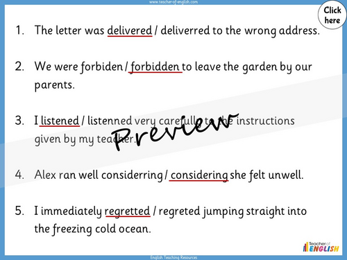 Adding Vowel Suffixes to Words of More than One Syllable - Years 3 and ...