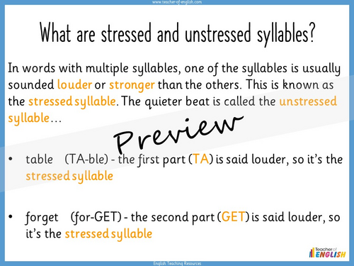 Adding Vowel Suffixes to Words of More than One Syllable - Years 3 and ...