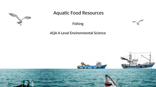 A level Environmental Science - Aquatic Resources BUNDLE | Teaching ...