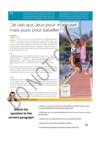 IB Ab Initio French Writing, Reading, Speaking & Listening resources ...
