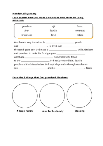 KS1 RE- Christianity and Judaism | Teaching Resources