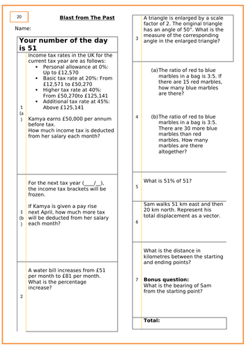 Inclusive GCSE Maths Worksheets with EDI Themes | Teaching Resources