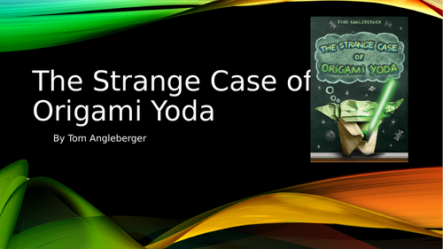 UKS2 English: The Strange Case of Origami Yoda | Teaching Resources
