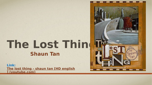 UKS2 English: The Lost Thing | Teaching Resources