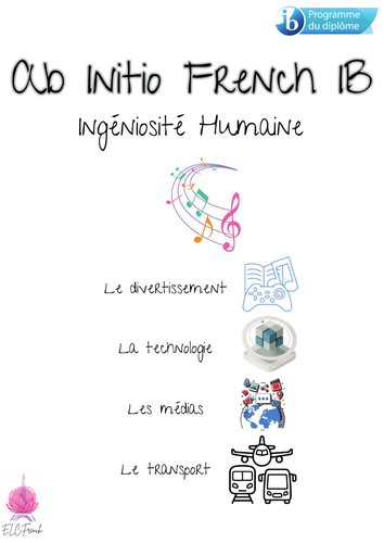 IB Ab Initio French Exam skills + Theme booklets | Teaching Resources