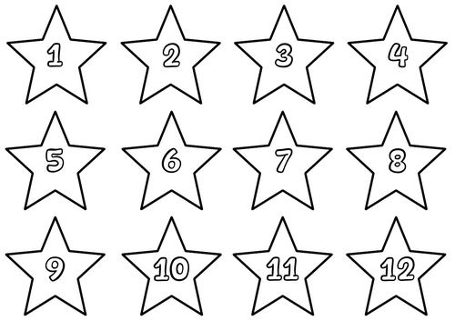 Stars Colouring in Activity Sheet | Teaching Resources
