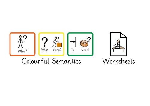 Colourful Semantics Speech and Language | Teaching Resources