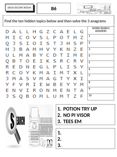 Participation in Sport - GCSE PE Escape Room | Teaching Resources