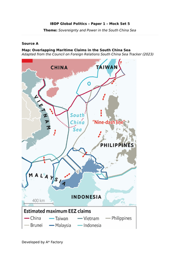 IBDP HL SL Global Politics Paper 1 MOCK Set 5, 6 – Understanding Power ...