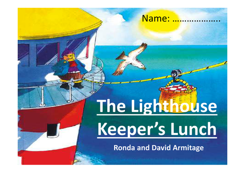LIGHTHOUSE KEEPERS LUNCH STORY RESOURCES LITERACY READING EARLY YEARS ...
