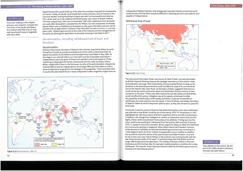 Lesson 6 - Foreign Affairs, 1964-70: Decolonisation and Rhodesia | Teaching Resources